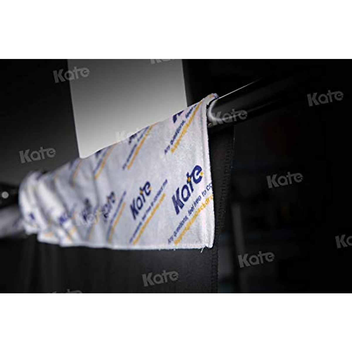 Kate 6ft×9ft Solid Black Backdrop Portrait Background for Photography Studio