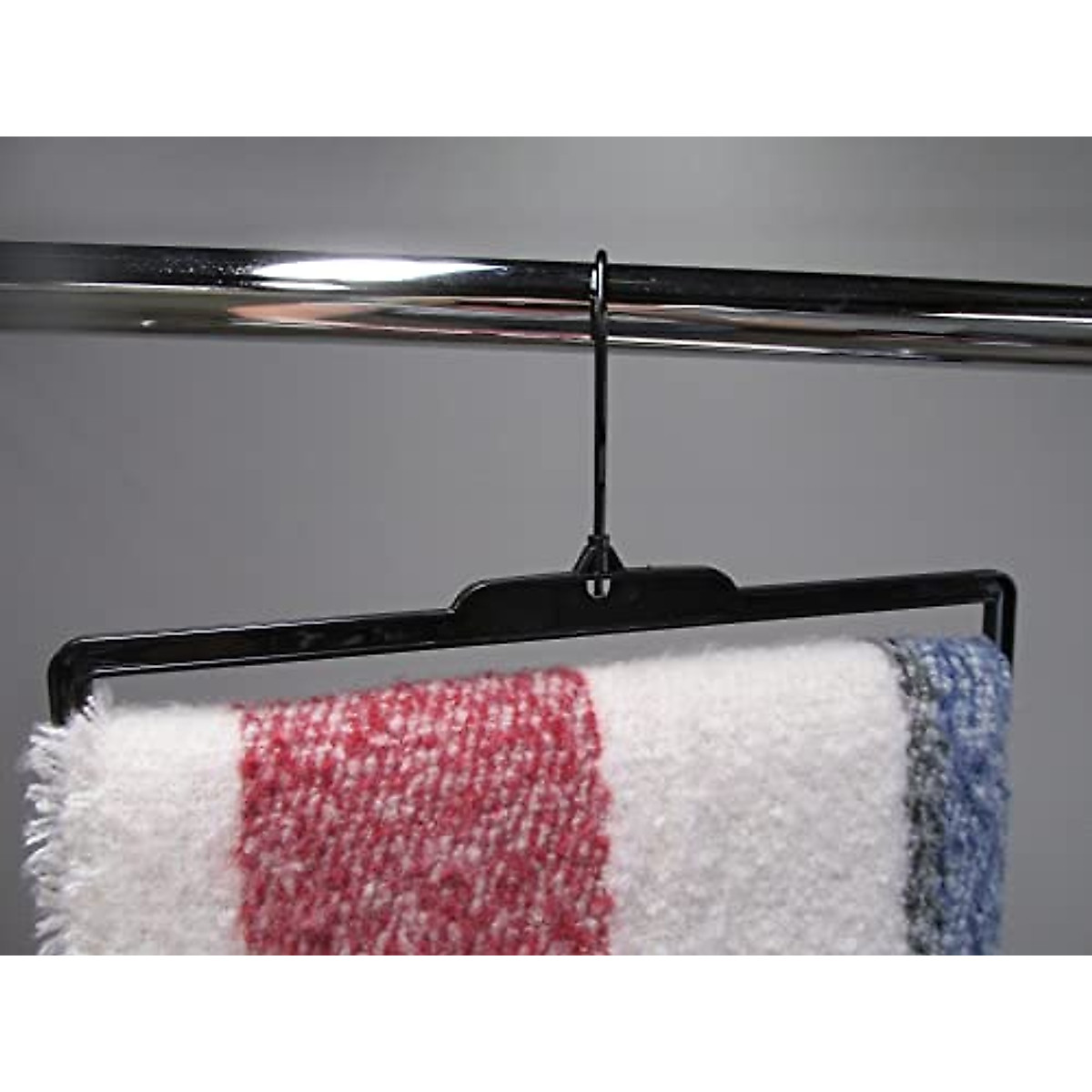 NAHANCO - 25430005 Black 11 1/2" Scarf/Leggings Hangers