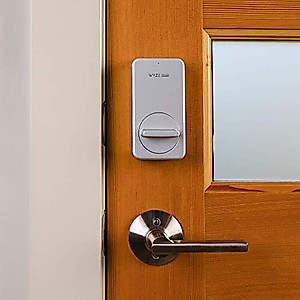 Wyze Lock WiFi & Bluetooth Enabled Smart Door Lock & Home Security System Core Kit with Hub, Keypad, Motion, Entry Sensors (2), and 6 Months of 24/7 Professional Monitoring Included (Service Required)