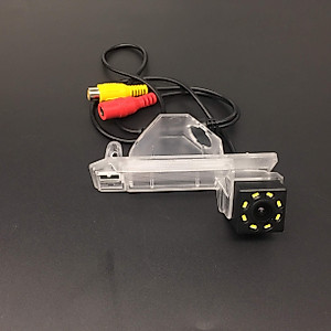 for Mitsubishi ASX/RVR/Outlander Sport Car Rear View Camera+8LED Back Up Reverse Parking Camera/Plug Directly