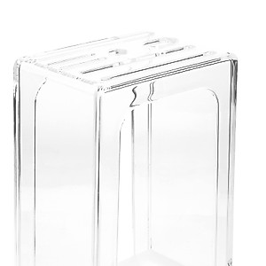 CALLARON Dice Bag Kitchen Cutlery Kitchen Cutter Base Kitchen Organizer Stand Kitchen Holder Organizer Stand All Purpose Scissors Household Kitchen Cutter Holder Blade Case Acrylic