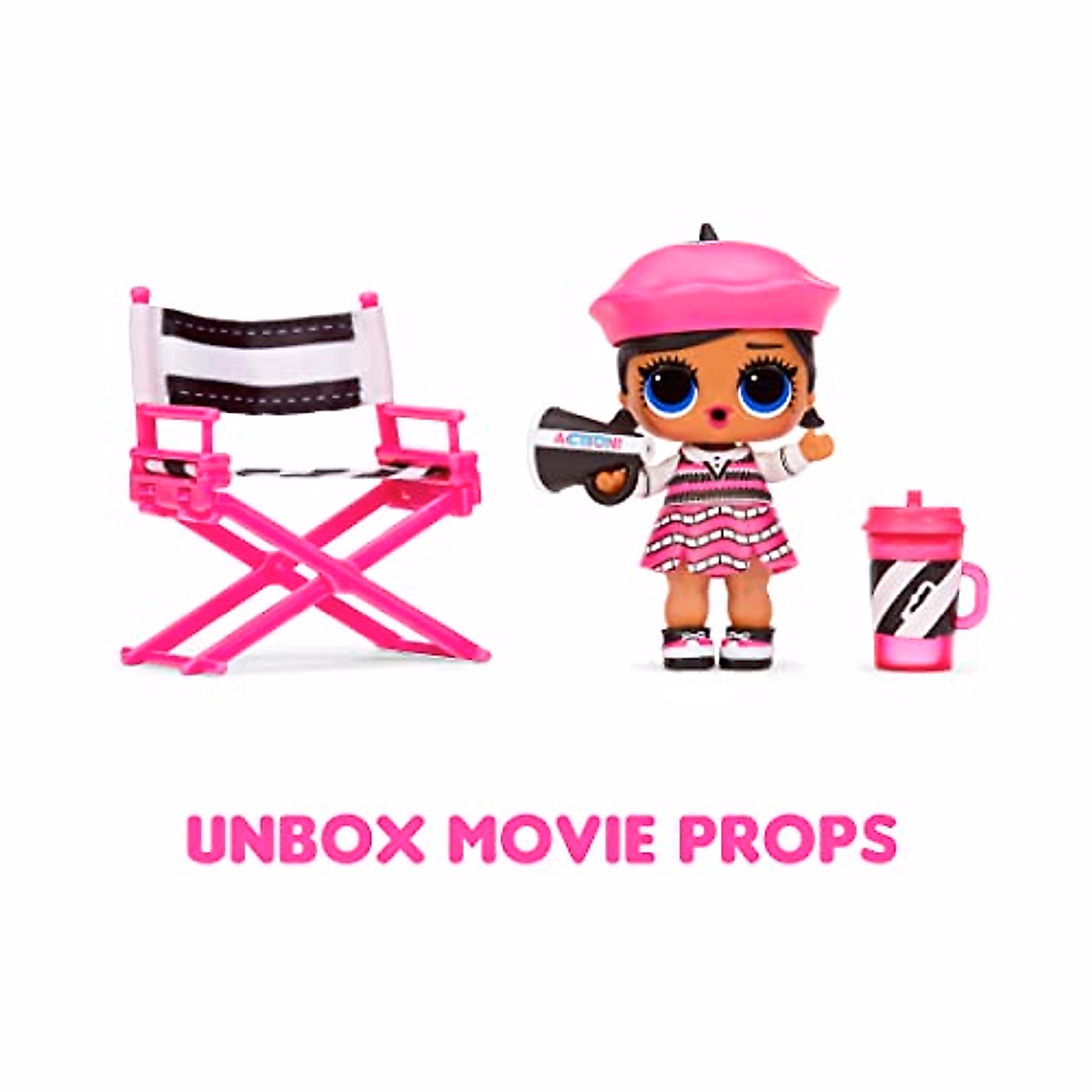 LOL Surprise Movie Magic Dolls with 10 Surprises Including Limited Edition Doll, Film Scenes, Movie Prop Accessories, Color Change – Collectible Gift for Kids, Toys for Girls Boys Ages 4 5 6 7+ Years