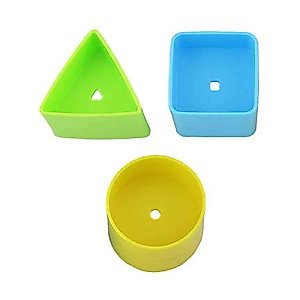 Replacement Parts for Fisher-Price Laugh and Learn Smart Stages Crawl Around Car - DJD10~3 Shapes ~ Also Works with Models GFM96 and CDC78 ~ Colors May Vary
