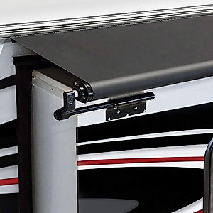 RecPro RV Slide Out Awning | RV Slide Topper | Slideout Awning | Fabric Only | 46" x 160" | Black Version