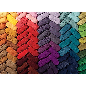 Knit Picks Wool of The Andes Worsted Weight 100% Wool Yarn Blue (1 Ball - Sapphire Heather)