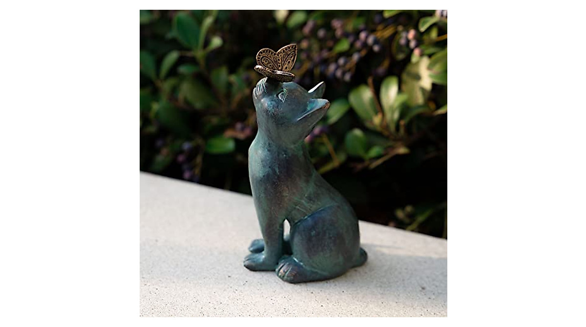 iHeartCats Cat Memorial Figurine - Heartfelt Tribute