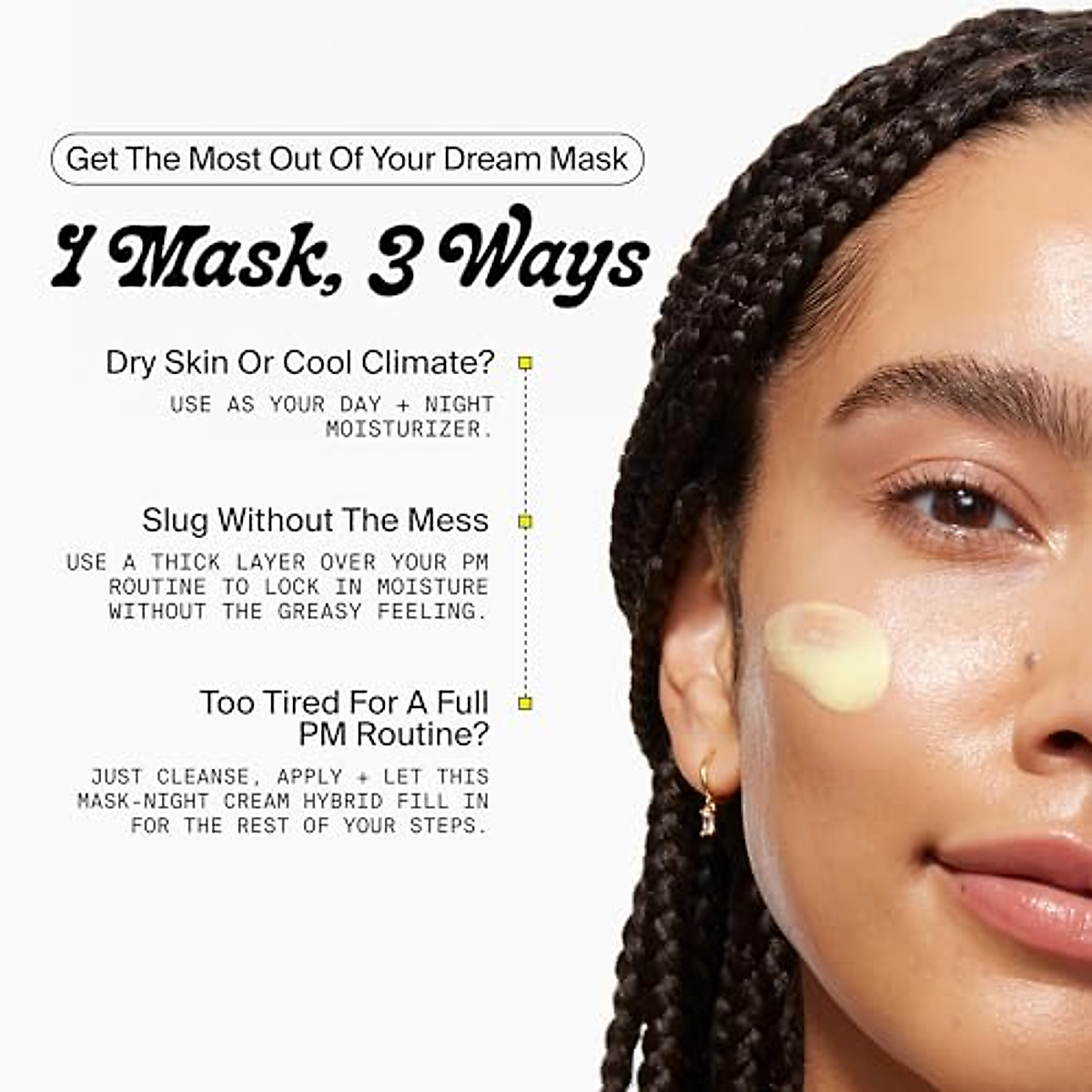 Youth To The People Superberry Glow Dream Mask - Brightening Overnight Face Mask + Hyaluronic Acid Night Moisturizer with Vitamin C & Squalane Oil for Even Skin Tone - Clean, Vegan Skincare (2oz)