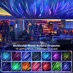 Seianders Star Projector Night Light, 4 in 1 Galaxy Projector for Bedroom, Northern Lights Aurora Projector Bluetooth Speaker & White Noise, Night Light Projector for Kids, Adults, Party, Room Decor