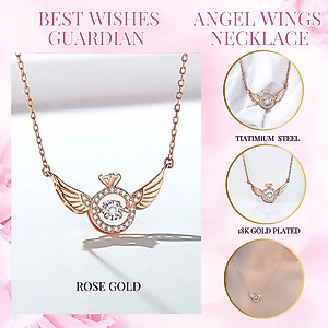 3D Pop-Up Greeting Card, 12 inch Life Sized Hydrangea Bouquet Artificial Flowers, 18k Gold Plated Necklace Gift with Note Card and Envelope Birthday Card for Mom Gifts for Women