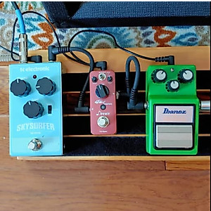 LYU 6 Inch Patch Cable for Guitar Effect Pedal Cables Black, Maximize Pedalboard Space（4pcs）