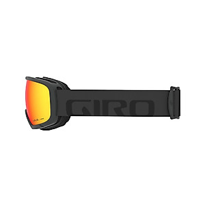 Giro Ringo Ski Goggles - Snowboard Goggles for Men, Women & Youth - Grey Wordmark Strap with VIVID Ember Lens