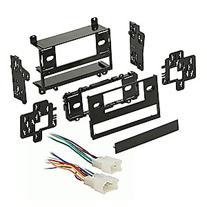 Metra 99-8100 Single/Double DIN Dash Kit + Harness for Select 1987-1993 Toyota