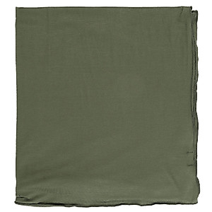 Abeelah Jersey Hijab Scarf - Made in the USA - Islamic, Muslim, African and Indian Fashion Compatible (Olive)