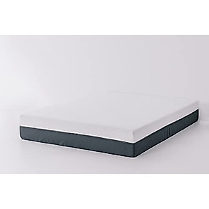 Swiss Ortho Sleep 12" High-Density Memory Foam Mattress, CertiPUR-US, Multi-Layered Foam, Supporting Body Weight,Comfort and Relieve Pressure, Queen, White