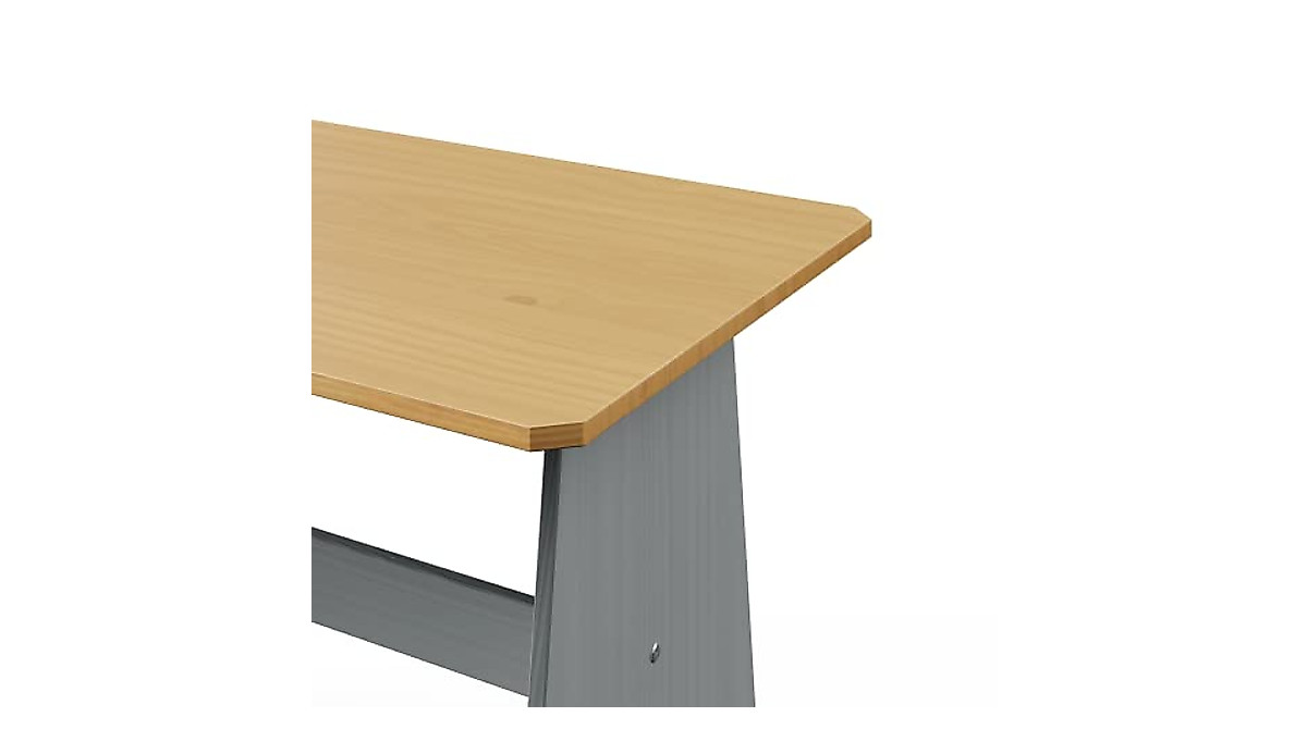 Urban Home Furniture Chapman 2 Tone Corner Dining Set – Perfect for ...