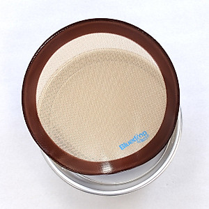 Bluedrop Round Silicone Baking Mats and Perforated Baking Sheet Sets For Toaster Oven Liners Pizza Tarlets Bread Cooking Sheets Air Fryer Non Stick Baking Mats Pack of 2