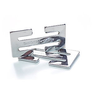 Frankie Seat Belt Adjuster - Pack of 6 - Super Sturdy and Durable - Won't Break Even After Decades of Use Unlike Flimsy Plastic Items - Stops Seatbelt from Strangling/Choking You, Breathe Again