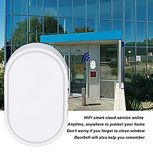 Miokycl Smart Doorbell Sensor Alarm System Induction Caller for Tuya Household Appliances EU Plug 220V