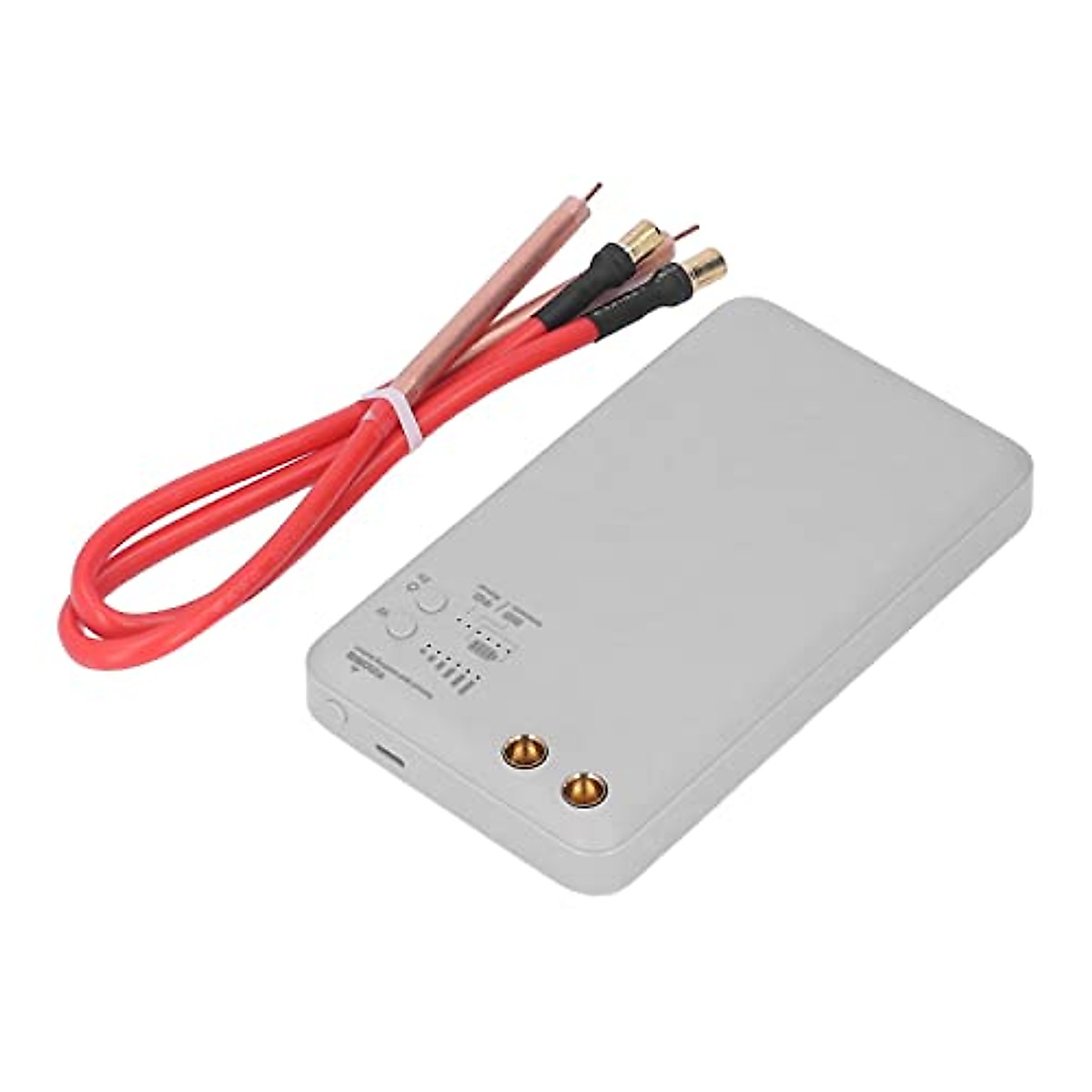 Uxsiya Mini Spot Welder Machine, Accurate LCD Screen Time Saving Portable Spot Welding Machine 6 Level Output for Batteries