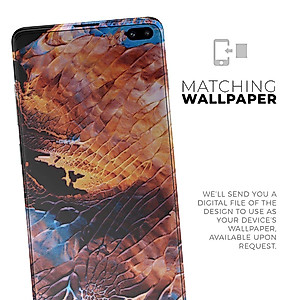 DesignSkinz Liquid Abstract Paint V40 Protective Vinyl Decal Wrap Skin Cover Compatible with The Samsung Galaxy S20 (Screen Trim & Back Glass Skin)