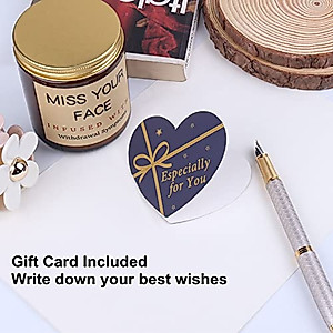 Gifts for Women Best Friends, Birthday Valentine Gifts for Her Him Girlfriend Wife Coworker Boy Friend, Soy Wax Lavender Scent