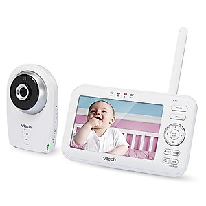 VTech VM351 Video Baby Monitor with Interchangeable Wide-Angle Optical Lens and Standard Optical Lens