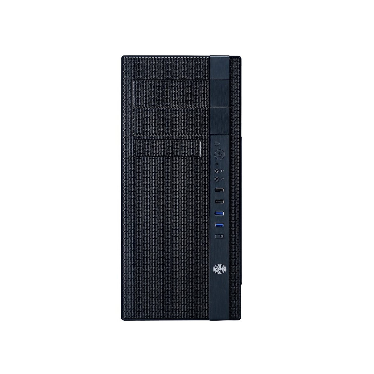 Cooler Master N400 - Mid Tower Computer Case with ATX Motherboard Support, Multiple 240mm Radiator Support, and Ventilated Front Panel