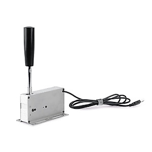 aikeec USB Sequential Shifter PC Gearshfiter Windows for Logitech G25 G27 G29 G920 TH8A Sim Racing Wheel Fit for Dirt WRC Assetto Corsa LFS ETS Forza Horizon 4 PC win10 win7 xp