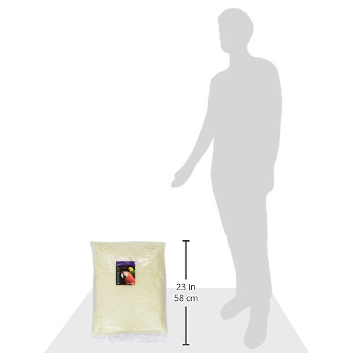 RoudyBush Lory Nectar 15 Bird Food, 15-Pound