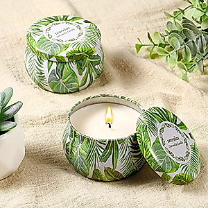 Citronella Candles Outdoor Indoor 6 Pack 26oz Scented Candles with Pure Citronella Essential Oil and Natural Soy Wax Long Lasting Burning for Home Gardon Patio Balcony