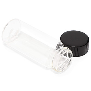 Juvale Clear Glass Empty Sample Bottles (0.7 Oz, 50 Pack)