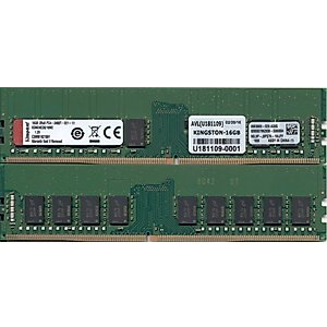 Kingston KSM24ED8/16ME Server Premier - DDR4-16 GB - DIMM 288-pin - 2400 MHz / PC4-19200 - CL17-1.2 V - unbuffered - ECC