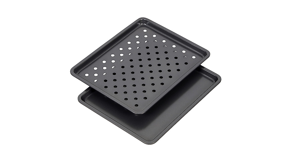Wilton Perfect Results Toaster Oven Baking Sheet & Crisper Set