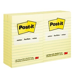 Post-it® Notes 660, 4 in x 6 in (101 mm x 152 mm) | Inner Unit