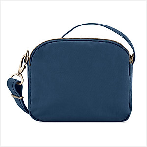 Travelon Anti-theft Signature E/W Shoulder Bag, Ocean