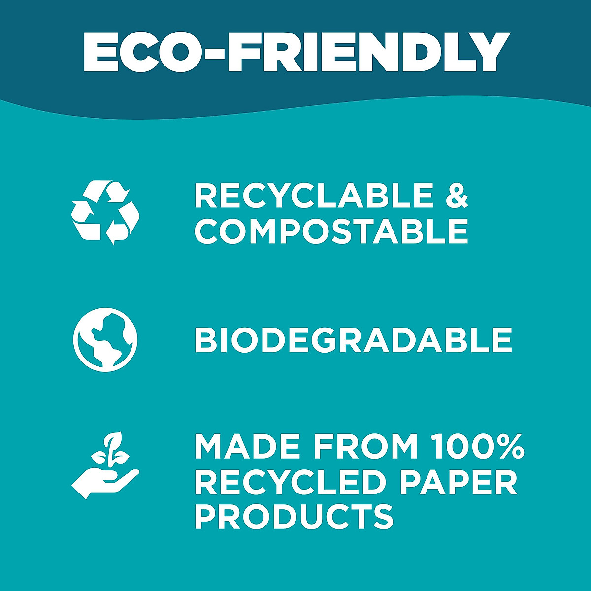 LumaKa Pets Disposable Litter Box: 5-Pack/Large - Disposable Litter Box for Cats, Rabbits, Guinea Pigs, or Travel - Extra Thick, Very Sturdy, Odor & Leak Resistant & Biodegradable