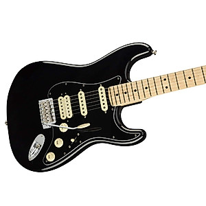 Fender American Performer Stratocaster HSS - Black with Maple Fingerboard