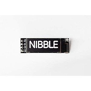 OLED Display Module for Mechanical Keyboards & Arduino, 3.3V-5V 0.91 Inch SSD1306 I2C (Black)