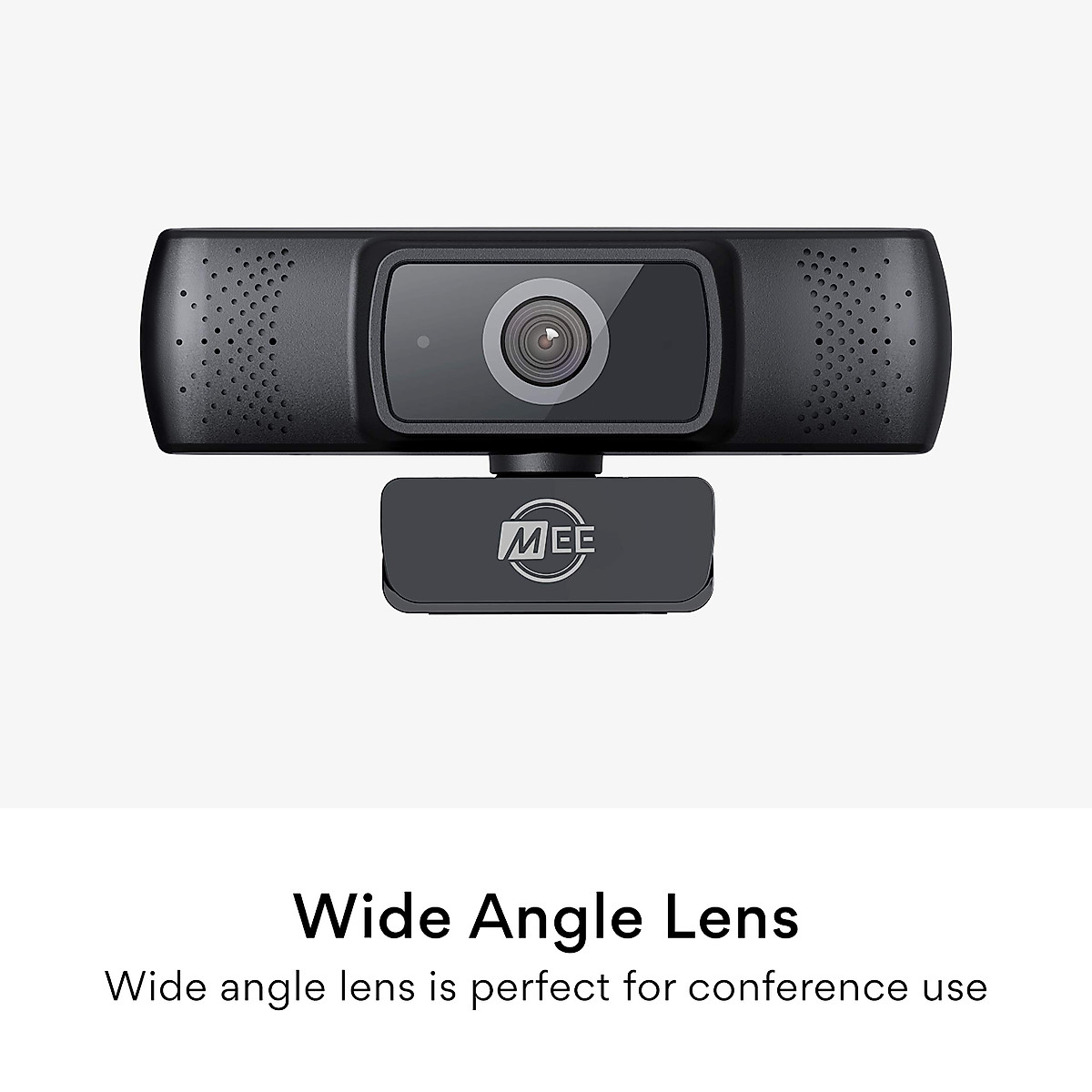 MEE audio 201W 1080p HD Webcam with Mini Tripod, Wide Angle Lens, Microphone, Autofocus, Low Light Correction for Zoom Video Calling; USB Streaming Web Camera for Computer PC Mac Laptop Desktop