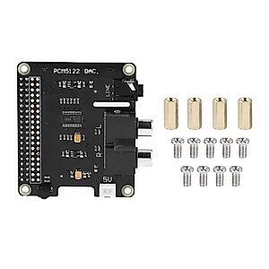 Cuifati Expansion Board for Raspberry Pi,3 Model B / 2B /B+/A+/, fosa PiFi/DAC+/HiFi/Full-HD Audio Expansion Board for Raspberry Pi Zero W, Support Volumio RuneAudio OSMC XMBC(Kodi) MOODE