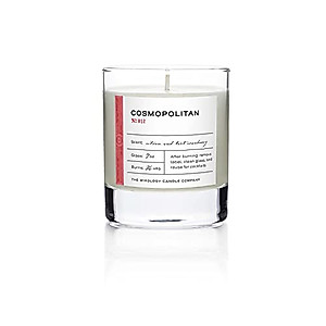 Wixology Cocktail Inspired Soy Candle - Reusable Rocks Glass - Made in Kentucky - 7 oz (Cosmopolitan)