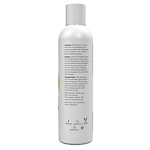 NOW Foods Solutions, Vitamin C and Manuka Honey Gel Cleanser, Brightening System, Promotes Healthy-Looking Skin, 8-Ounce