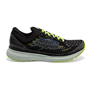 Brooks Women's Glycerin 19 Neutral Running Shoe - Black/Nightlife/Spa Blue - 11