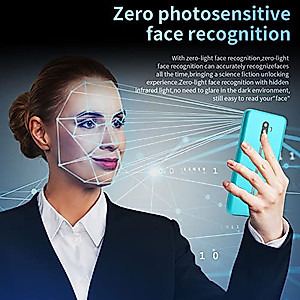 Rino 3 Pro 5.72in Smartphone 4GB RAM32GB ROM for 11, Front 2MP Rear 5MP Cell Phone Support 2.4G 5G Dual WiFi 4800mAh Battery 100‑240V (Green)