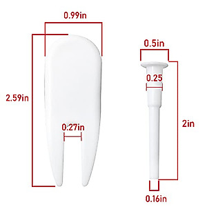 ZZHXSM 5Pcs Air Stopper Plug Pin Fitness Ball Plug Yoga Ball Plug Exercise Ball Plug Replacement Kit for Fitness Exercise Ball Inflatable Bed Pool