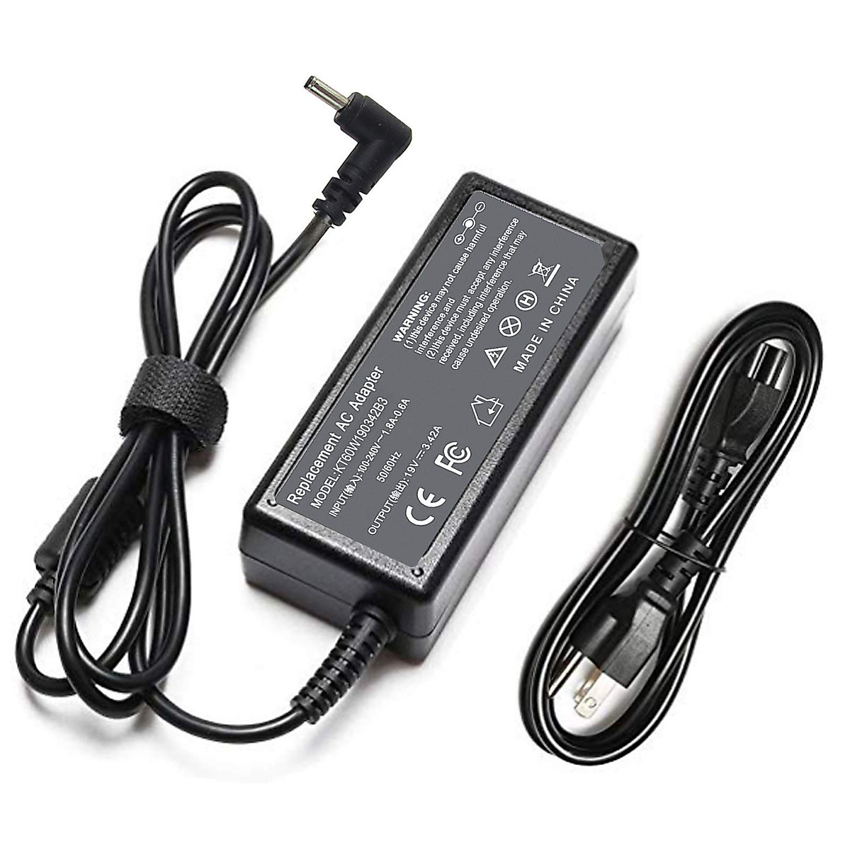 N15Q9 N15Q8 N16Q1 N16P3 N16P1 N19C4 Laptop Charger 65W for Acer Chromebook 11.6" C720 C720P C731 C738t C740 C670 CB3-111 CB3-431 CB3-532 CB5-571 CB5-132T PA-1450-26 PA-1650-80 N20C6 N20C5