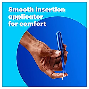 Tampax Pearl Plastic Tampons, Light/Regular/Super Absorbency Multipack, 188 Count, Unscented (47 Count, Pack of 4 - 188 Count Total) - Packaging May Vary