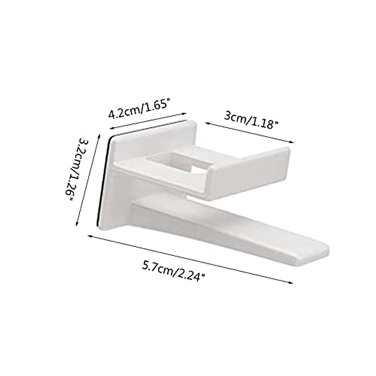 SARDFXUL 1/10pcs Adhesive for Wall Door Baseball Cap Holder Closet Storage Organizer Hat Hangers Hooks No Drilling hat Racks for Baseball caps Wall Mount