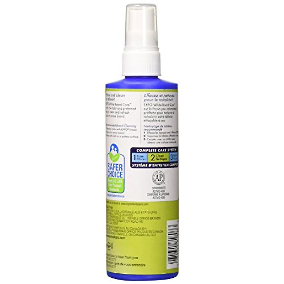 Dry Erase Surface Cleaner, 8oz Spray Bottle (Set of 2)