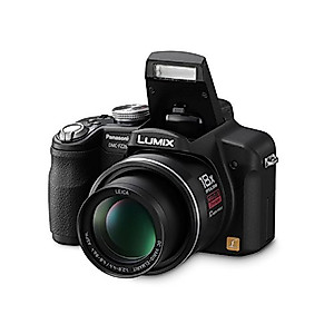 Panasonic Lumix DMC-FZ28K 10MP Digital Camera with 18x Wide Angle MEGA Optical Image Stabilized Zoom (Black)